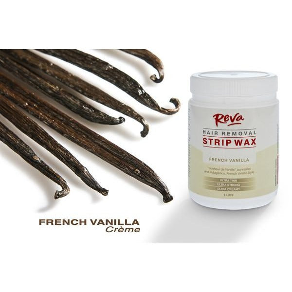 Reva French Vanilla Strip Wax – Hair Removal Wax 1Lt – Hairlight Hair ...